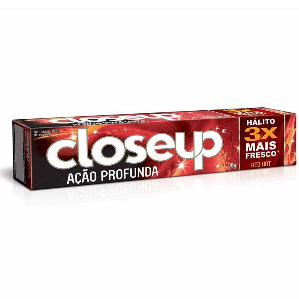 Creme Dental Gel Close-Up Fresh Action Red Hot 90g - Farma 22
