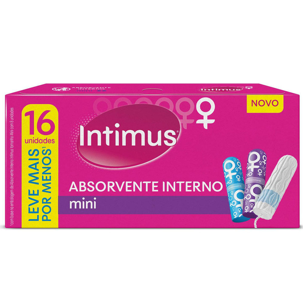 Absorvente Intimus Interno Mini - Farma 22