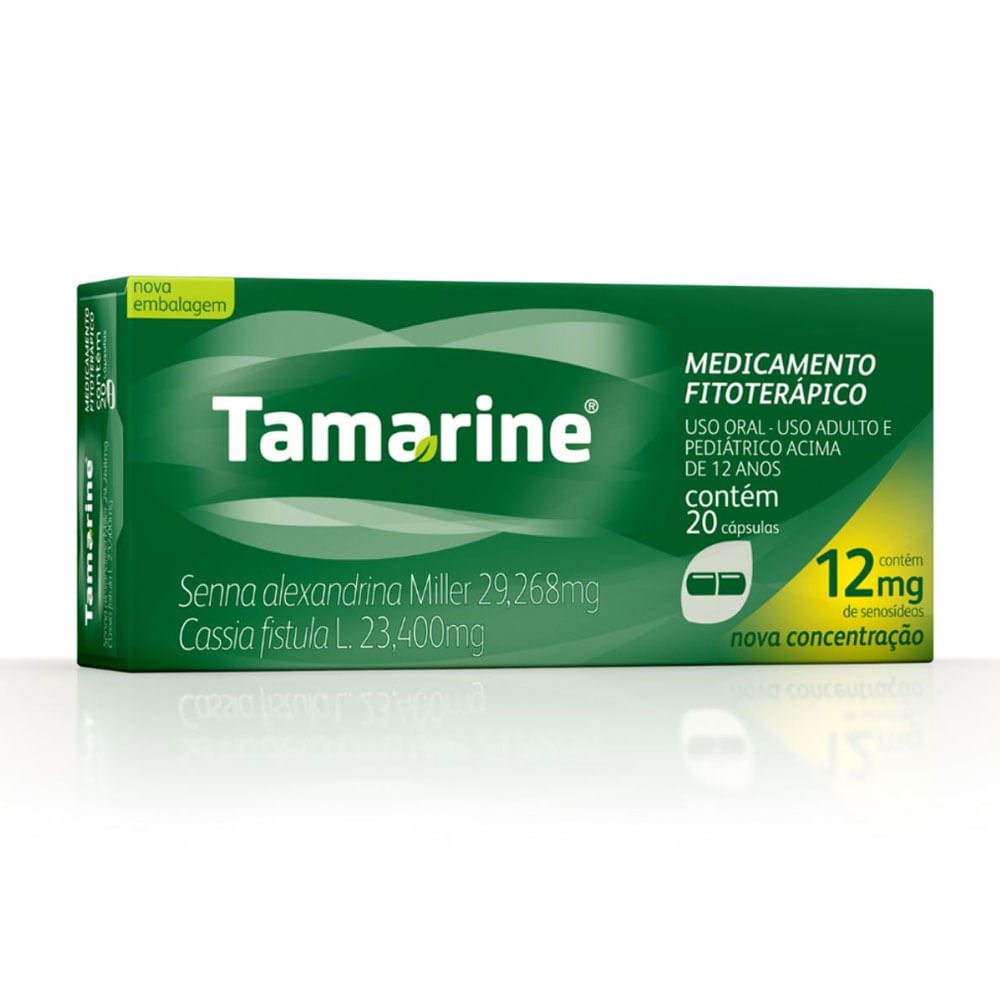 Tamarine 12mg 20 cápsulas - Farma 22