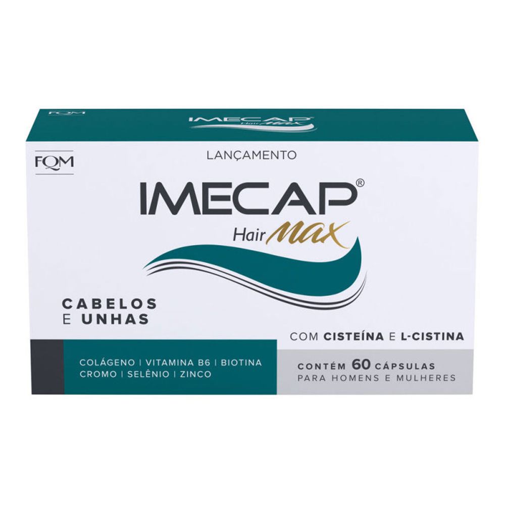 Imecap Hair Max 60 capsulas - Farma 22