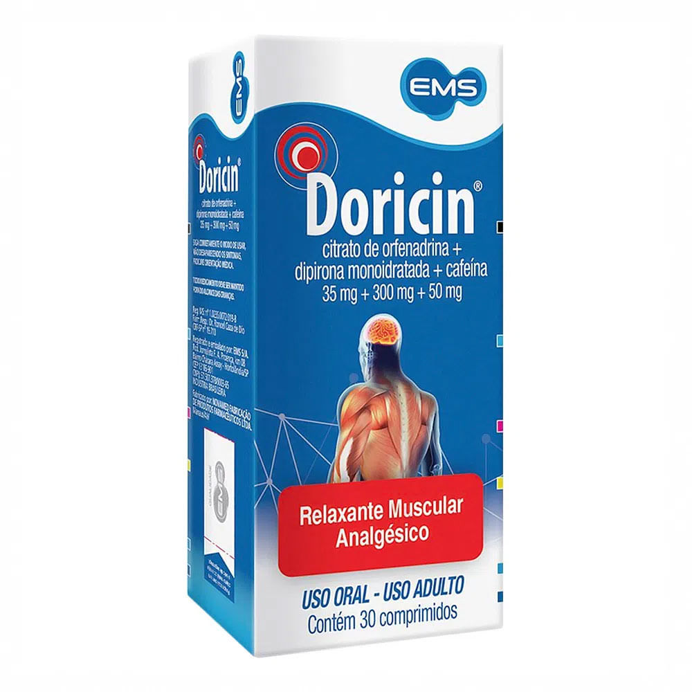 Doricin 30 comprimidos - Farma 22
