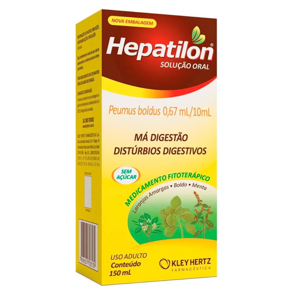 Hepatilon Solucao Oral 150ml - Farma 22