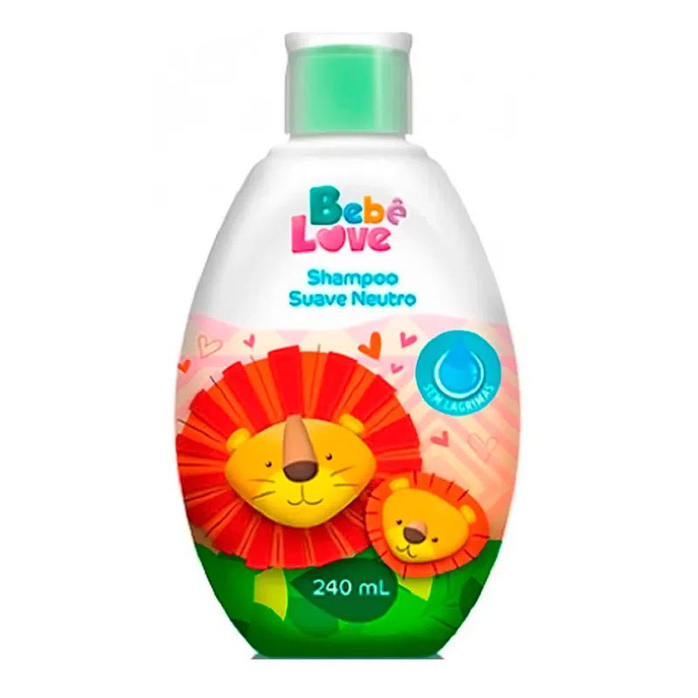 Shampoo Bebe Love Suave Neutro 240ml - Farma 22