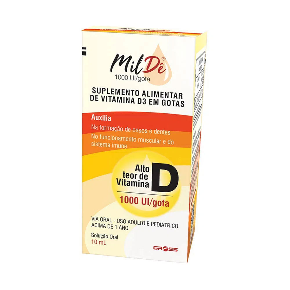 Milde 1000UI 10ml - Farma 22
