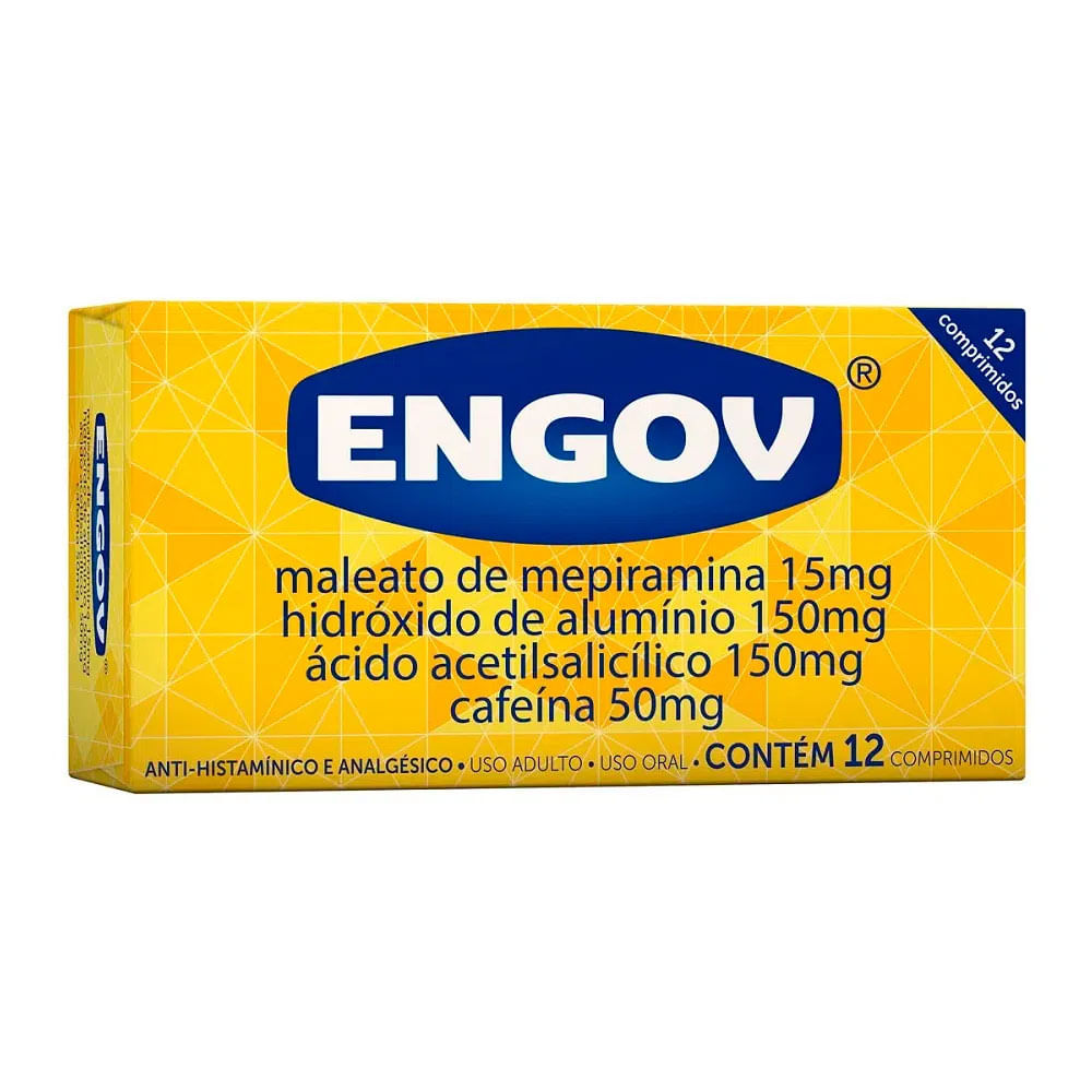 Engov 12 Comprimidos - Farma 22