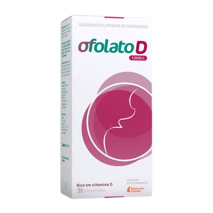 Ofolato D 1.000UI 30 Comprimidos - Farma 22