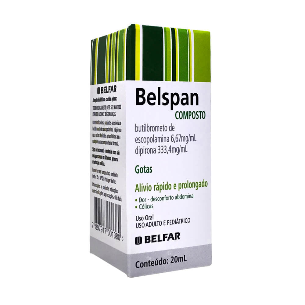 Belspan Composto Gotas 20ml - Farma 22