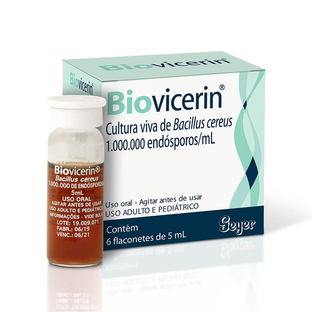 Biovicerin 6 Flaconetes de 5ml cada - Farma 22
