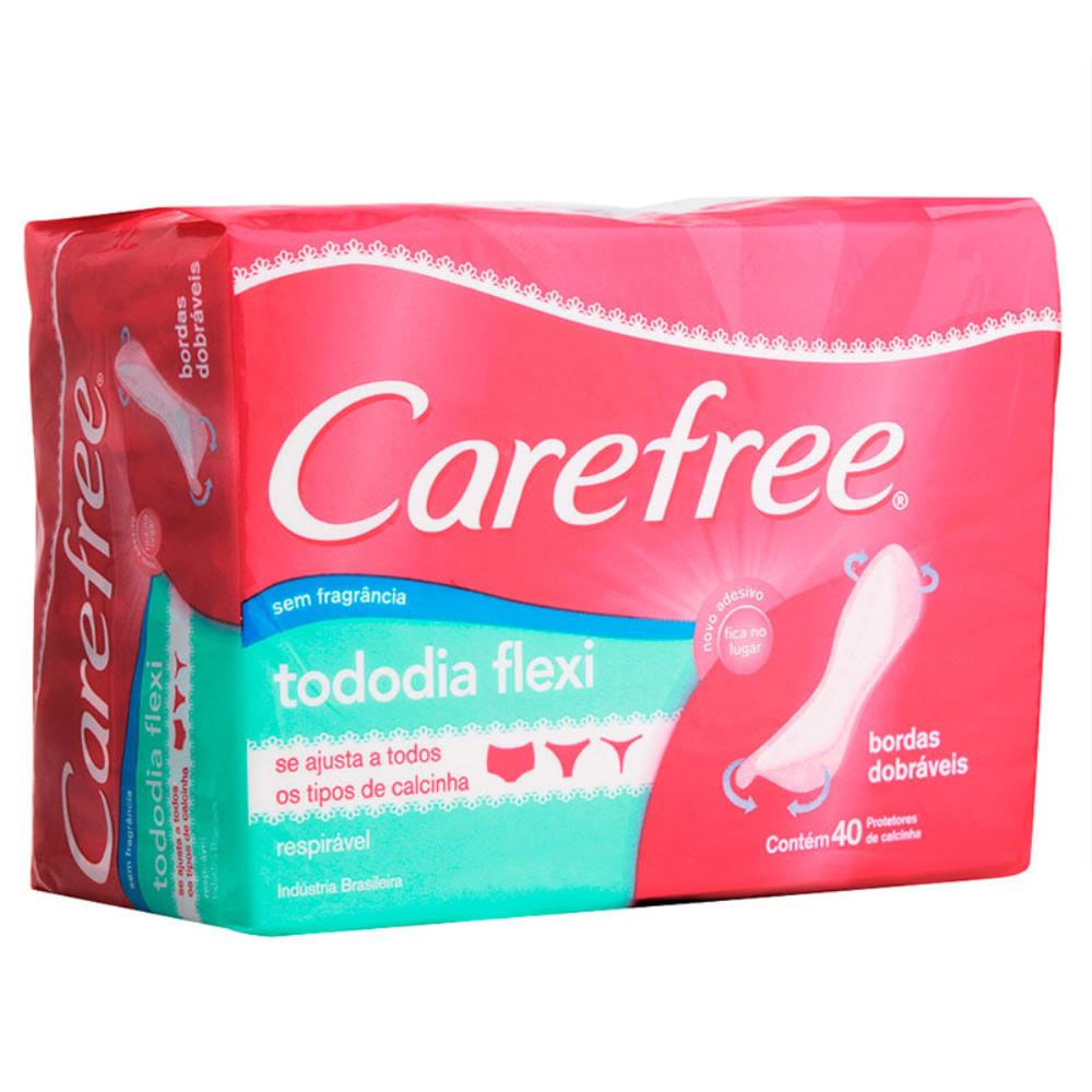 Absorvente Carefree Todo Dia Flexi Sem Perfume 40un - Farma 22