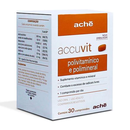 Accuvit 30 comprimidos - Farma 22