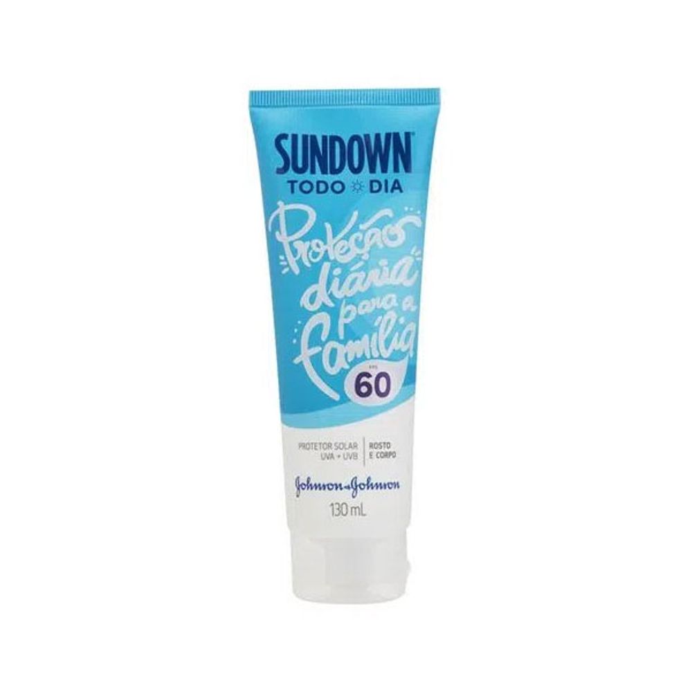 Protetor Solar Sundown Todo Dia FPS 60 130ml - Farma 22