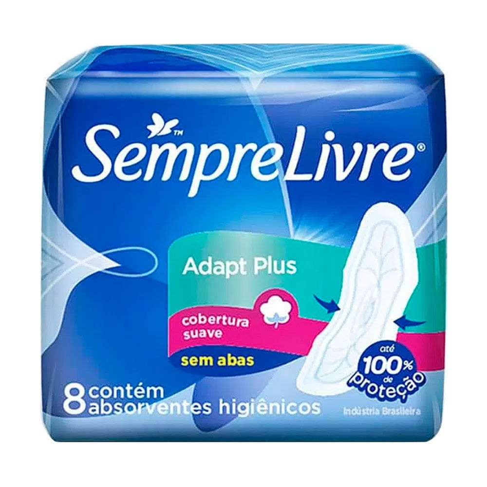 Absorvente Sem Abas Sempre Livre Adapt Suave - Farma 22