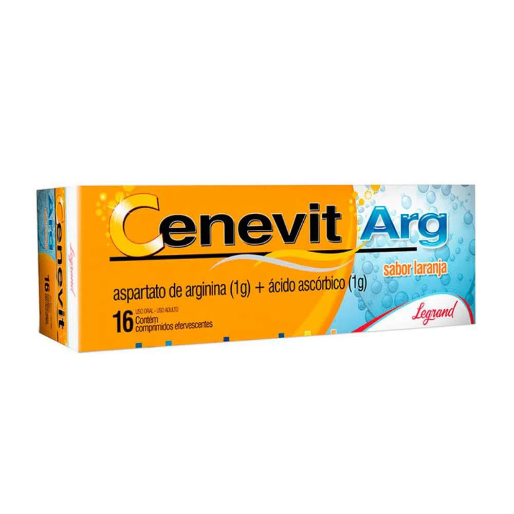 Cenevit Arg 1g com 16 comprimidos efervescentes - Farma 22