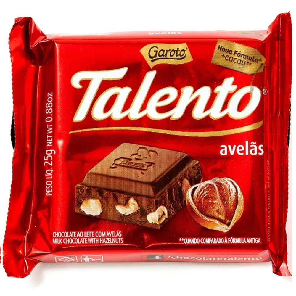 Chocolate Talento Avela 90g - Farma 22