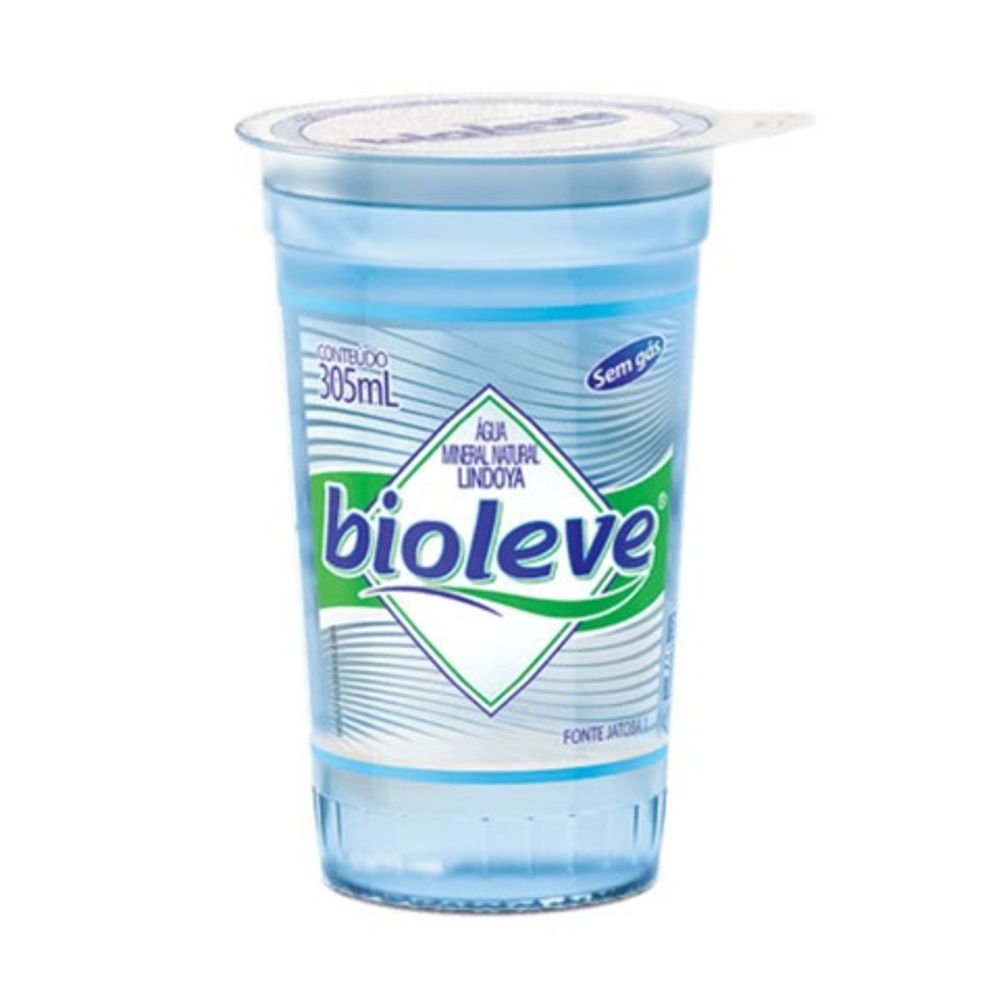 Agua Mineral Bioleve Copo 305ml - Farma 22