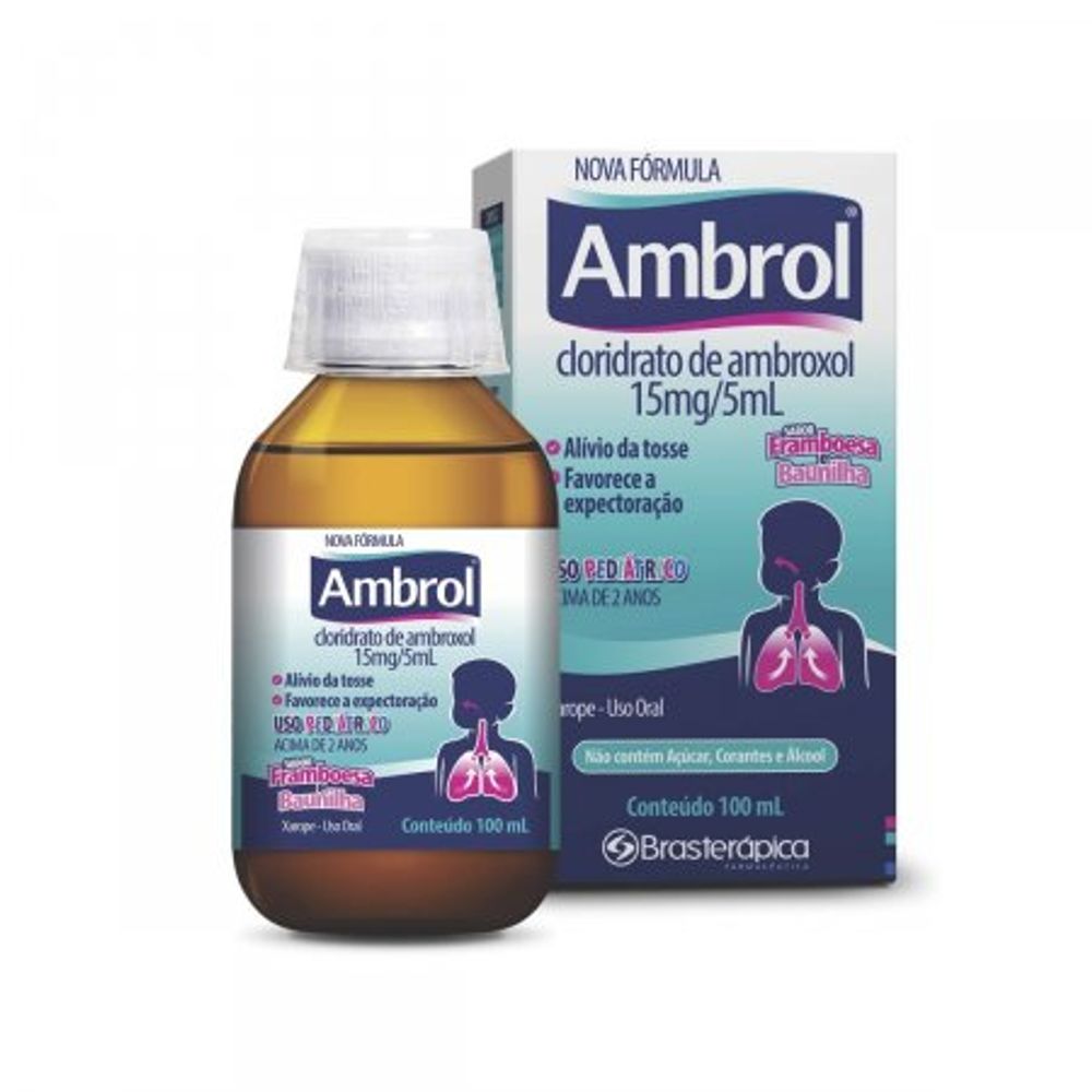 Ambrol Pediátrico 15Mg/5Ml 100ml - Farma 22