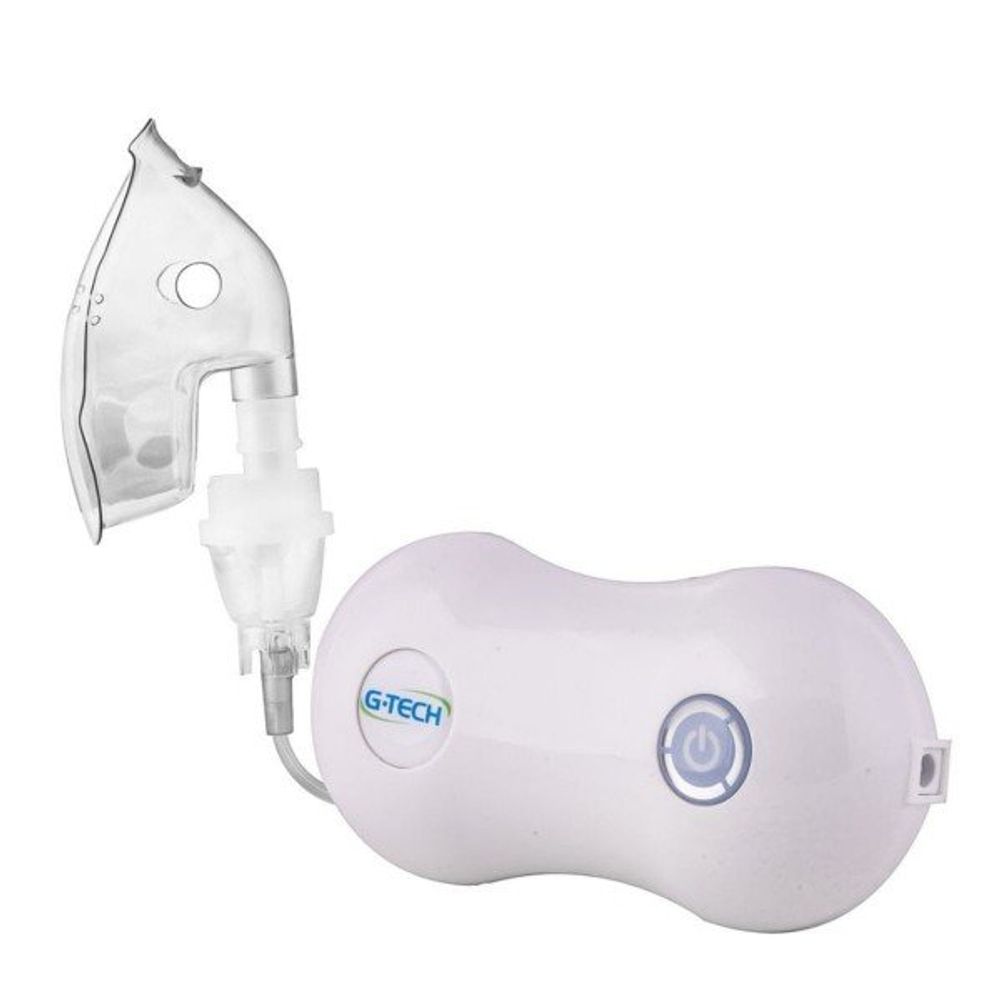 Nebulizador Inalador de Ar Comprimido Mod Compact Dc2 G-Tech - Farma 22