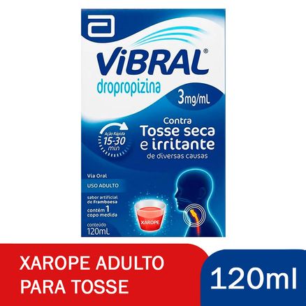 Vibral 3mg Xarope Adulto - Farma 22