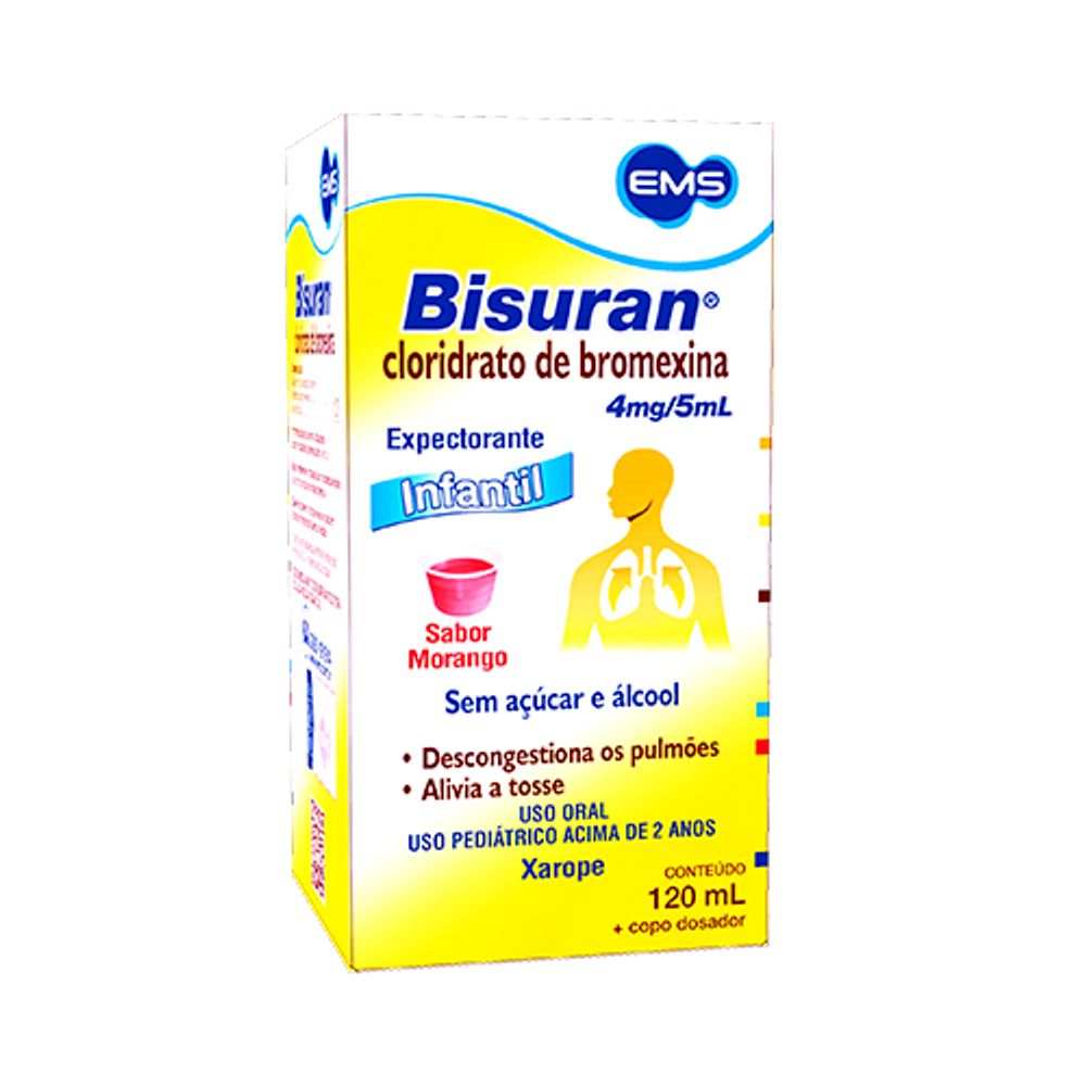 Bisuran Xarope Infantil Tosse Seca - Farma 22