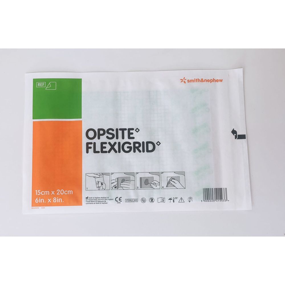 Curativo Opsite Flexigrid 15Cm x 20Cm 1 Unidade - Farma 22