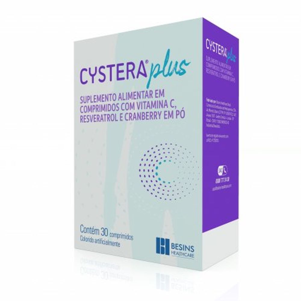Cystera Plus 30 Comprimidos - Farma 22