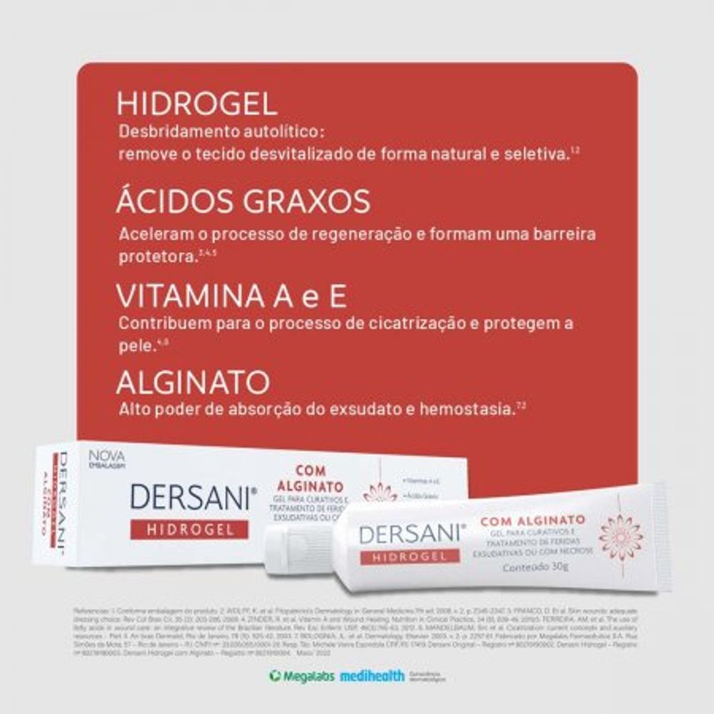 Dersani Hidrogel com Alginato 30g - Farma 22