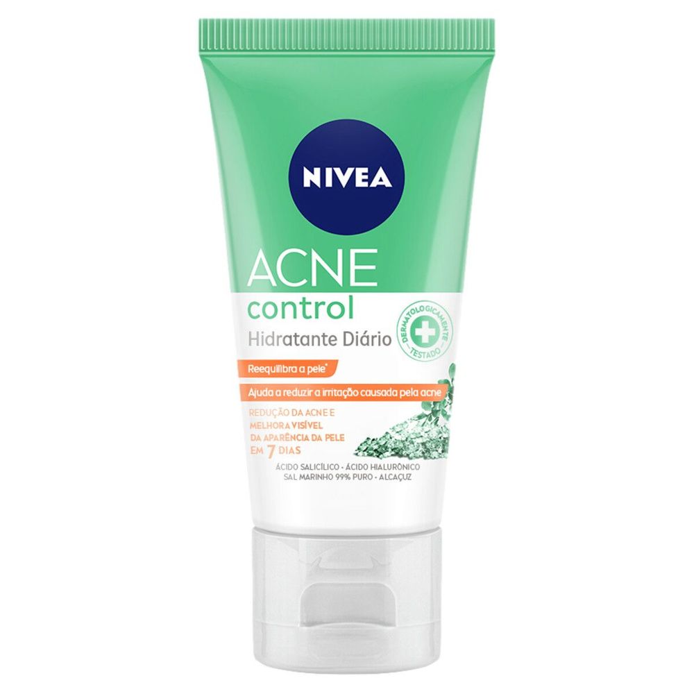 Hidratante Facial Diário Acne Control Nivea 50ml - Farma 22