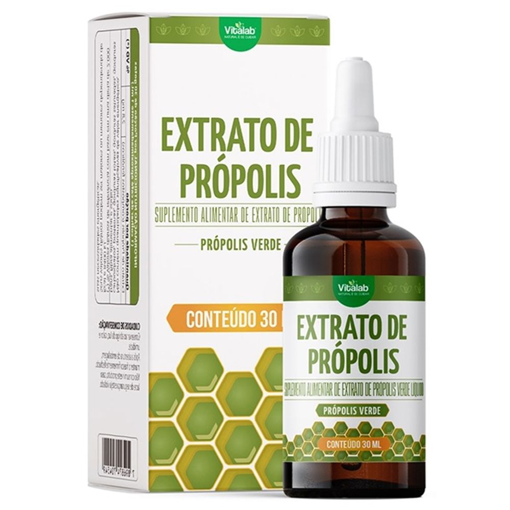 Comprar Extrato De Propolis Verde Vitalab 30Ml - Farma 22