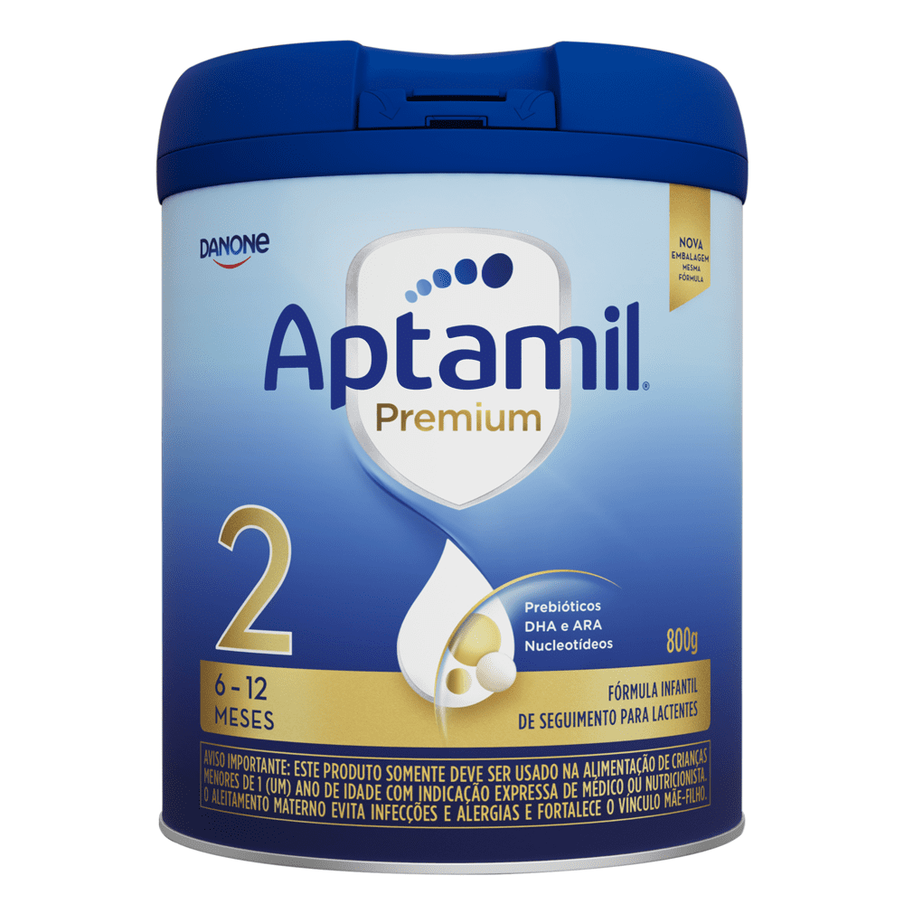 Aptamil 2 800g - Fórmula Infantil Enriquecida - Farma 22