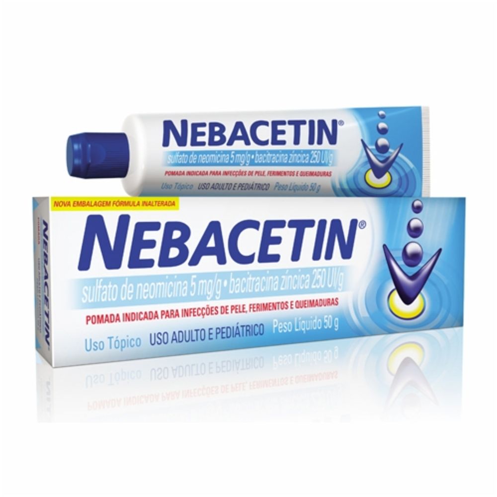Nebacetin Pomada 50g - Farma 22