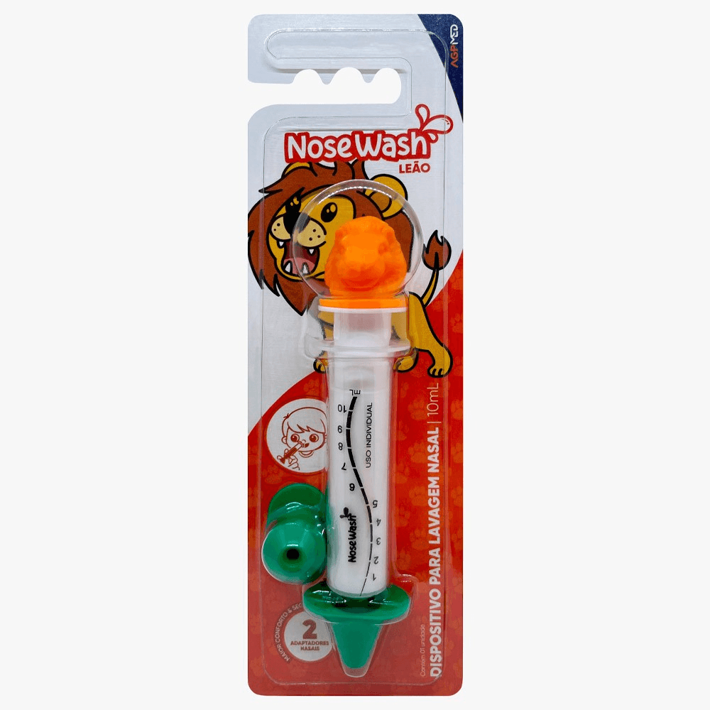 Seringa para Lavagem Nasal Nose Wash Leão 1 unidade - Farma 22