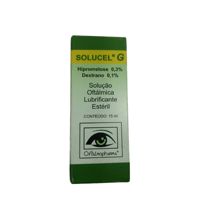 Solucel G Solução Oftámica 15ml - Farma 22